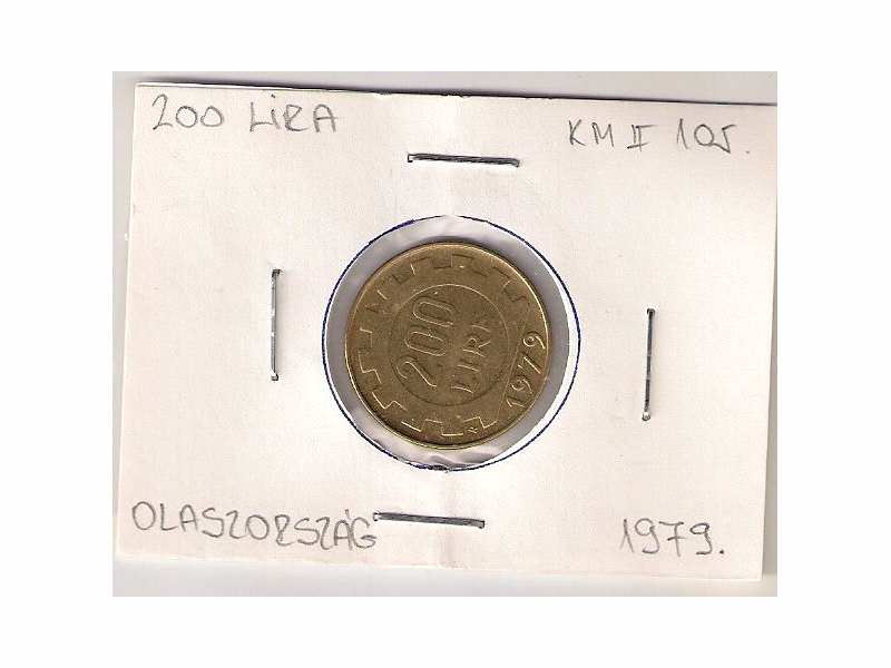 Italija 200 lire 1979.