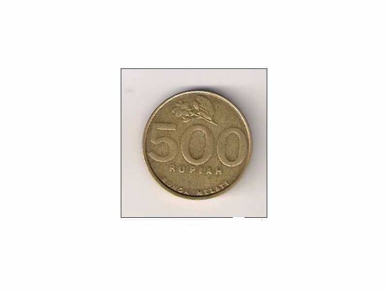 b12 Indonesia 500 rupiah 2002.