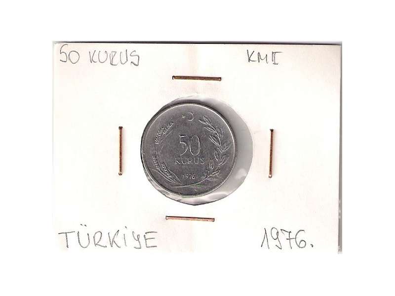 Turska 50 kurus 1976.