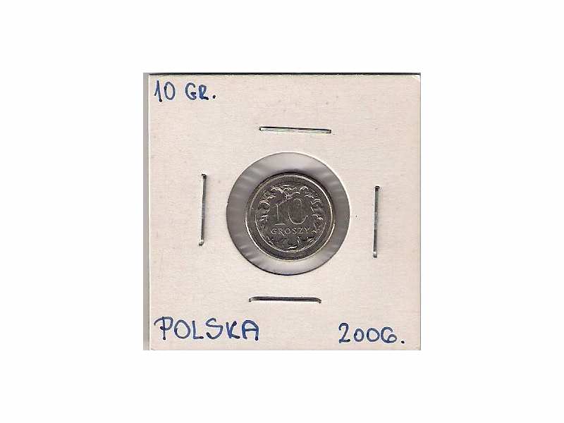 a7 Polska 10 groszy 2006. UNC