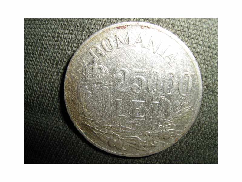 25000 LEI-RUMUNIJA-1946 G-SREBRO