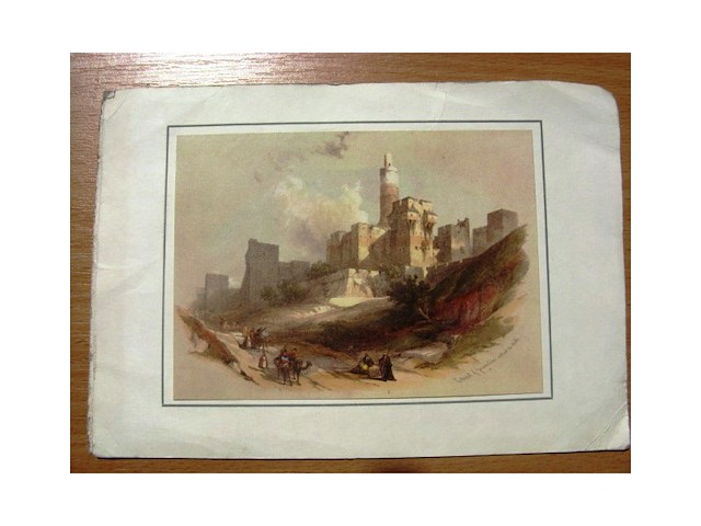 The Citadel of Jerusalem in 1839