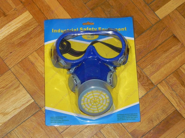 Zastitne naocare i respirator + BESPL DOST. ZA 3 ART.