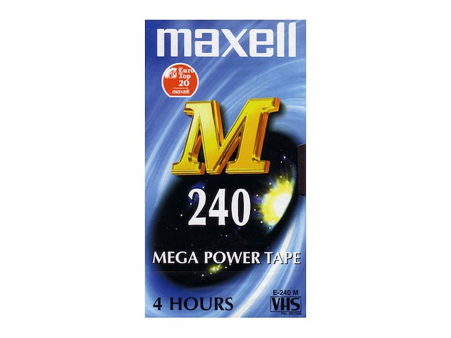 Maxell M 240 mega power tape