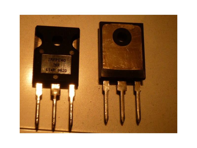 mos fet tranzistor IRFPE 40  800V 5A