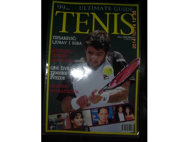 ULTIMATE GUIDE TENIS, BROJ 3, MAJ 2008