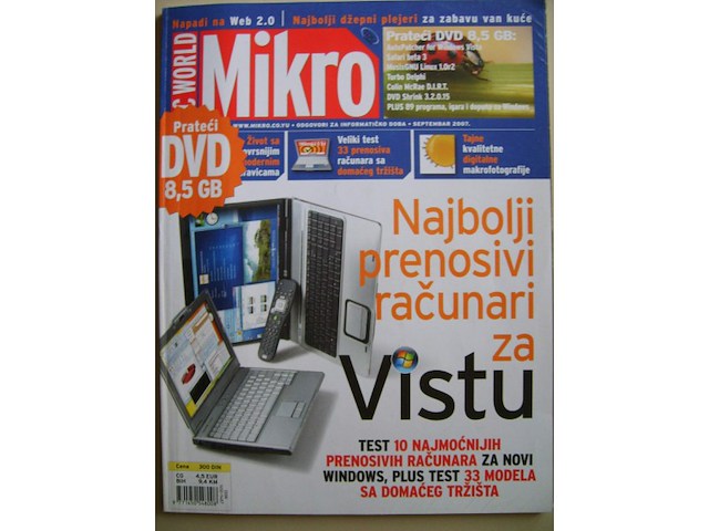 (c) PC World - MIKRO br.130 septembar 2007 - 09/2007