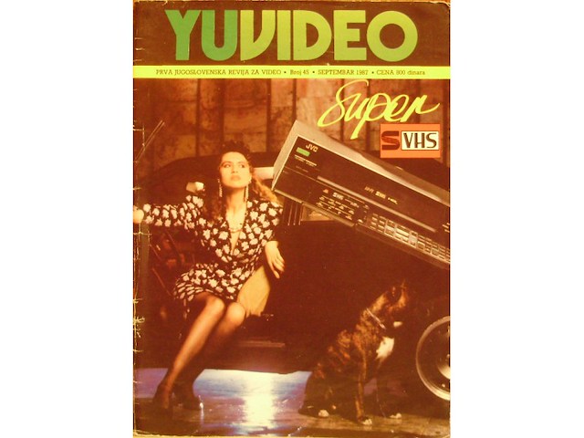 YU VIDEO - BROJ 45  - SEPTEMBAR 1987