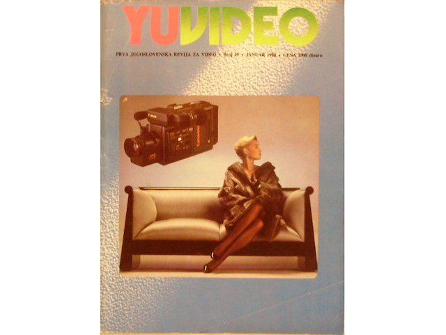 YU VIDEO - BROJ 49  - JANUAR 1988
