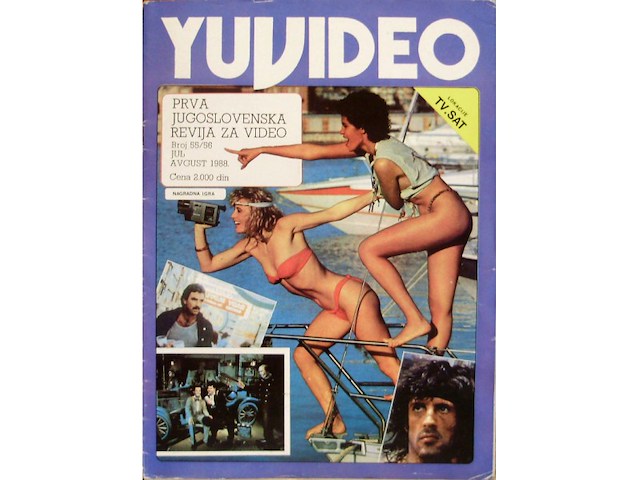 YU VIDEO - BR.55/56  - JUL-AVGUST 1988
