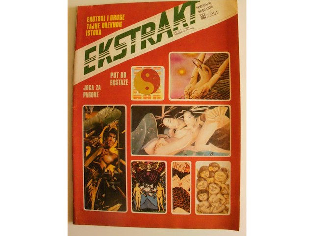 ČASOPIS EKSTRAKT BROJ 1-1984 GODINE