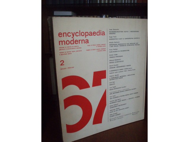 Encyclopaedia moderna, 1967. br. 2