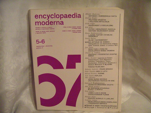 Encyclopaedia moderna 5 -6