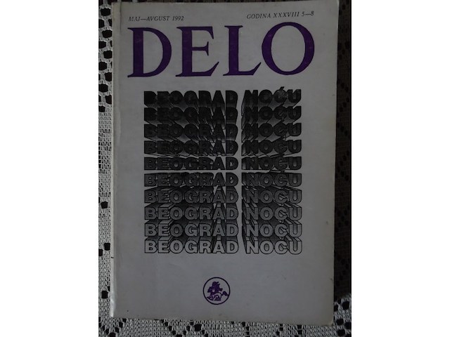 Delo 5-8/92-Beograd nocu