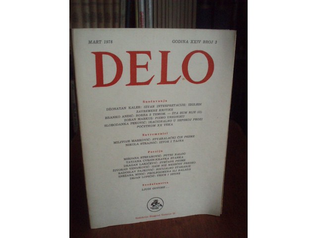 DELO mart 1978