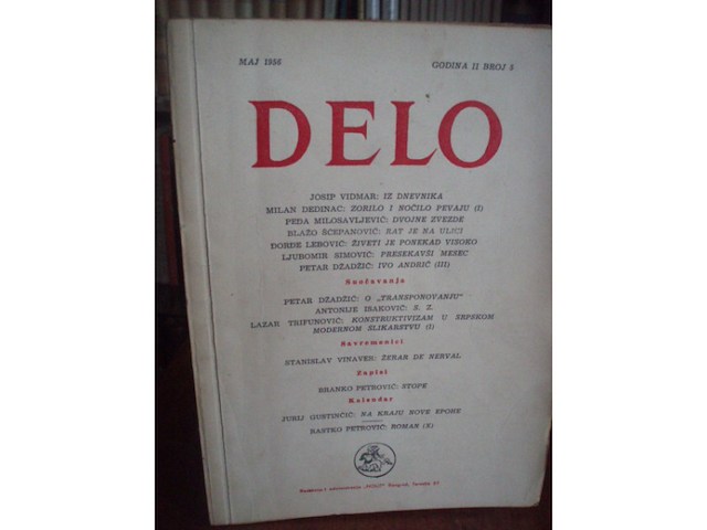 DELO maj 1956