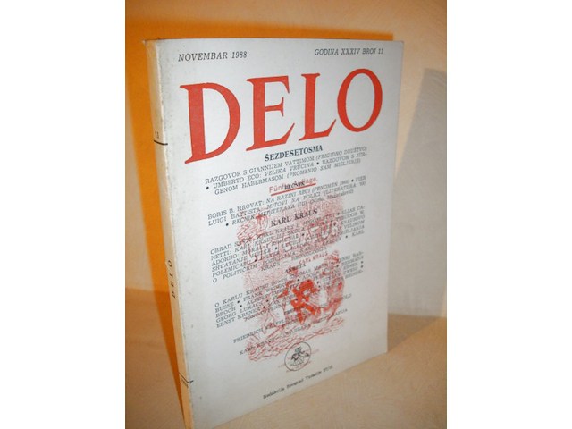 DELO, 11, 1988. ŠEZDESETOSMA