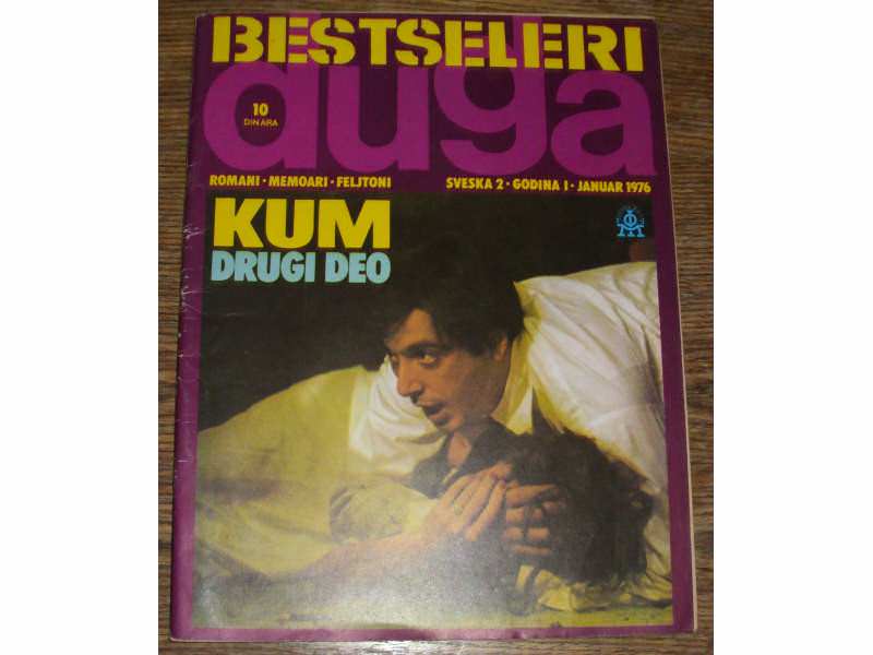 Bestseleri Duga Sveska 2 , Godina 1 . Januar 1976