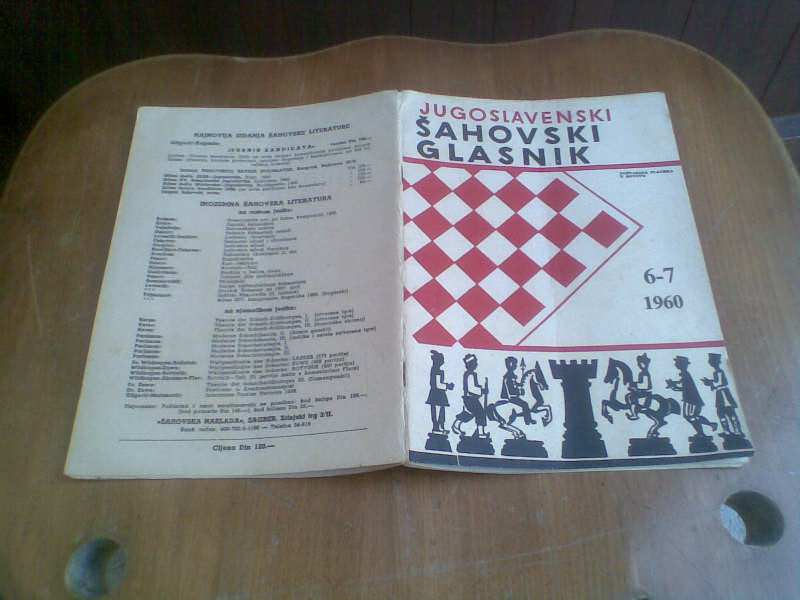 ŠAHOVSKI GLASNIK br.6-7 - 1960. godina