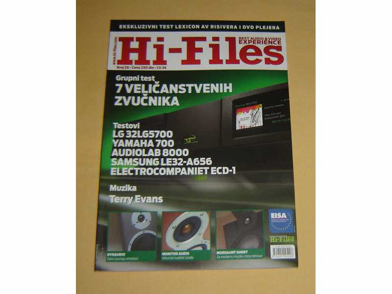 HI-FILES Broj 28 iz Mart 2009. godine