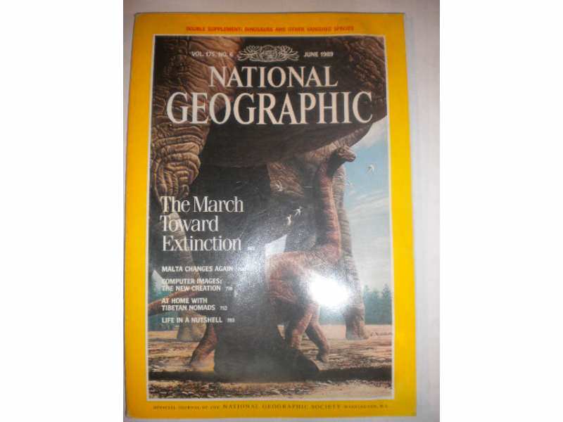 NATIONAL GEOGRAPHIC - THE MARCH TOWARD EXTINCION
