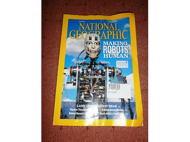 NATIONAL GEOGRAPHIC  AUGUST 2011