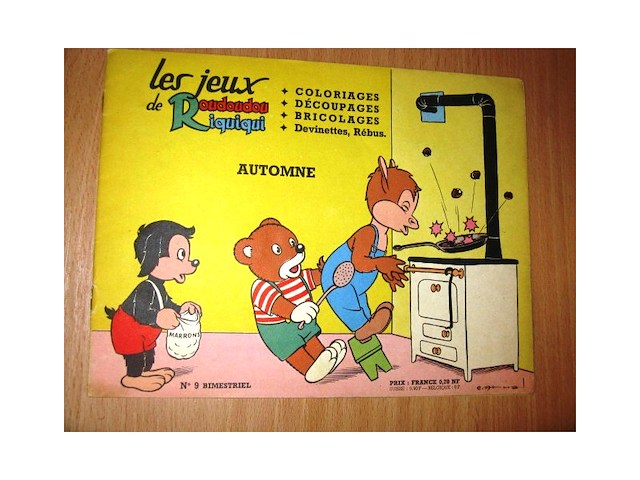 les jeux de Roudoudo Riquiqui - automne