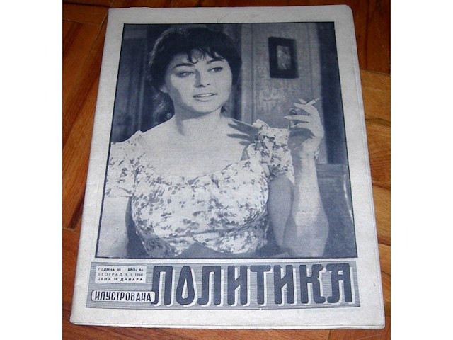 Ilustrovana Politika br. 66,1960. - Selma Karlovac