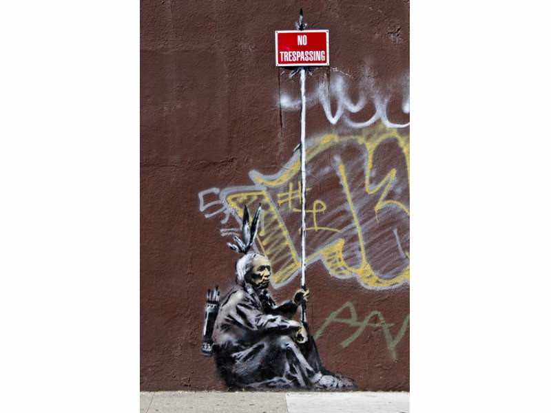 (s) Reprodukcija originalne slike   Banksy art