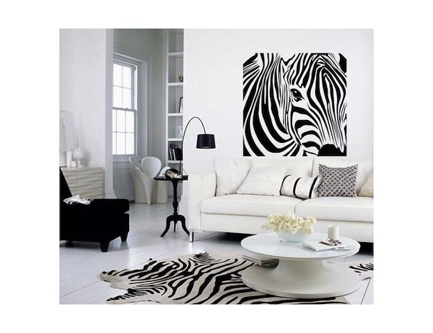 Geco-art dekorativna nalepnica ZEBRA I