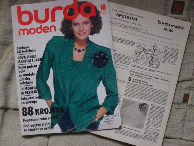 BURDA - 10/1985