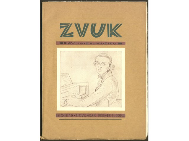 ZVUK revija za muziku 1933 charles gounod