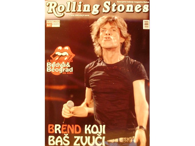 ROLLING STONES - SPECIJALNO IZDANJE MAGAZINA STATUS