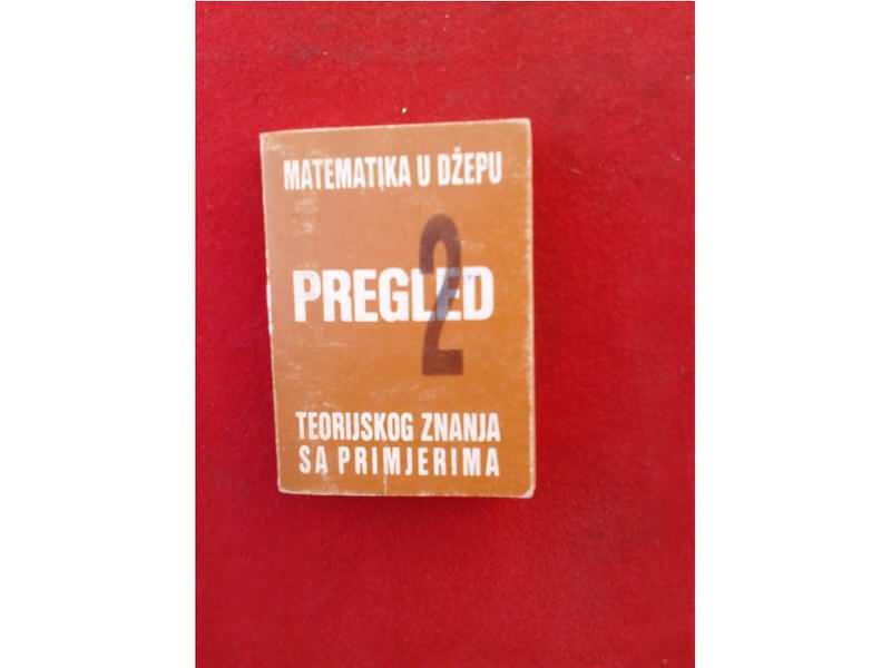 Pregled  2 Matematika u džepu