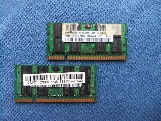 Samsung memorije 2x2GB uparene + GARANCIJA!