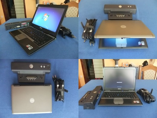 Dell Latitude D430 +punjac +docking +optika +GARANCIJA!