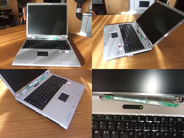 Samsung P28 laptop - pali - za delove