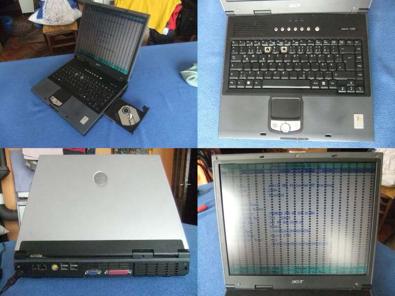 Acer Aspire 1350 ZP1 laptop za delove ili opravku