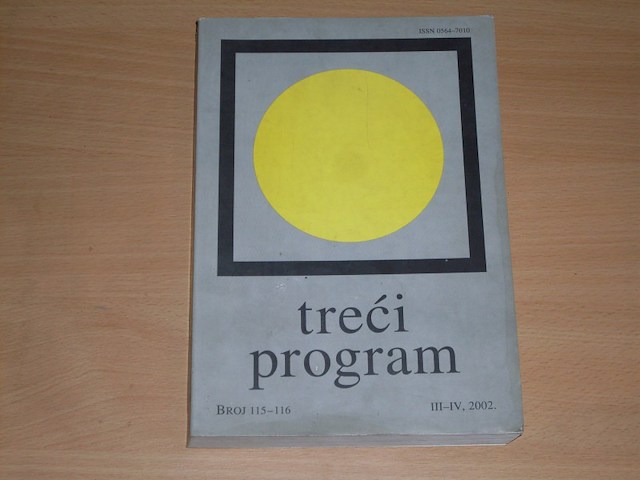 TRECI PROGRAM RADIO BEOGRAD 115-116 / 2002.