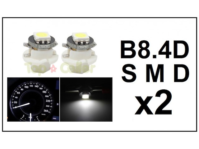 LED Sijalica - B8.4D za instrument tablu - 2 komada