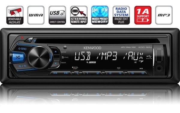 AUTO RADIO Kenwood KDC-161UB