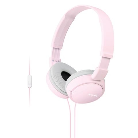 SONY sluÅ¡alice MDR-ZX110APP pink sa mikrofonom