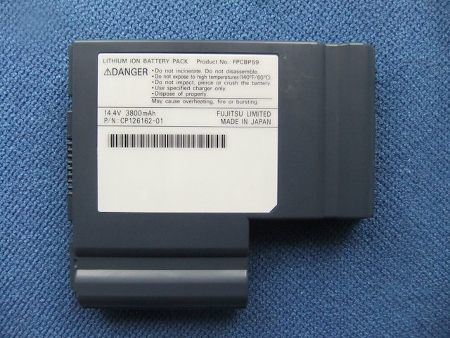 Fujitsu baterija FPCBP59 14.4V 3800mAh ORIGINAL