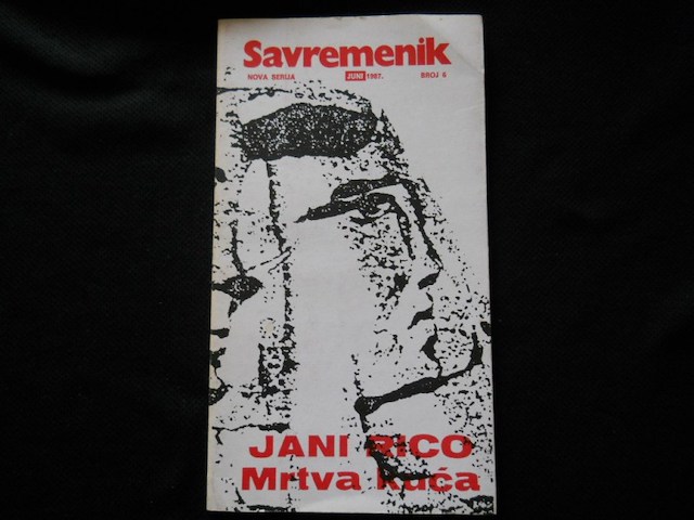 SAVREMENIK, 6, juni 1987.