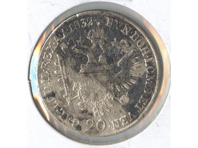 Austrija 20 kreuzer 1832 A