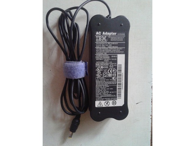 punjac ac adapter ibm laptopa p/n 02k6654 ispr sa slike