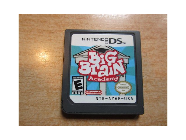 Nintendo DS / DS Lite kertridž - `Big Brain Academy`