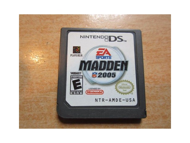 Nintendo DS / DS Lite kertridž - `MADDEN 2005`