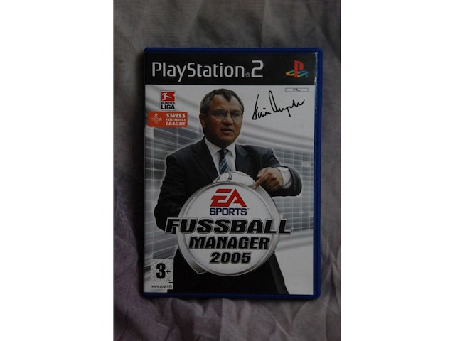 PlayStation 2  FUSSBALL MANAGER 2005