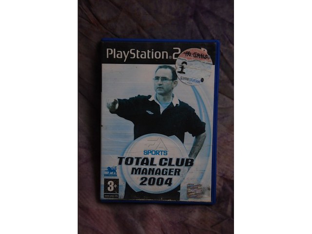 IGRICA ZA PLAY STATION 2 - TOTAL CLUB MANAGER 2004
